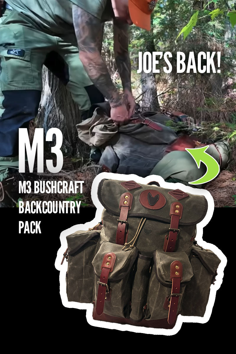 Meandering Maker Outdoor | Handmade Waxed Canvas Bushcraft Packs Bags